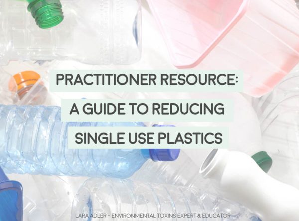 How To Reduce Single Use Plastics - Lara Adler